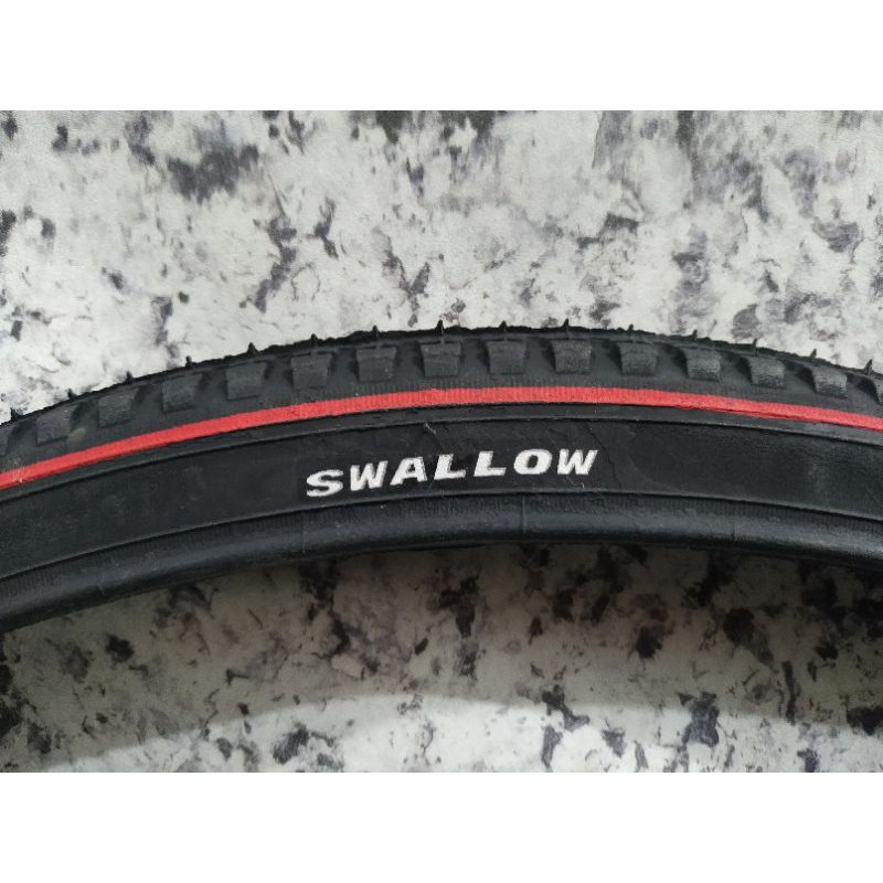 Jual Ban Luar 26 x 1 3/8 Sepeda Jengki CTB Polygon Sierra. Swallow Hitam Lis Merah | Shopee ...