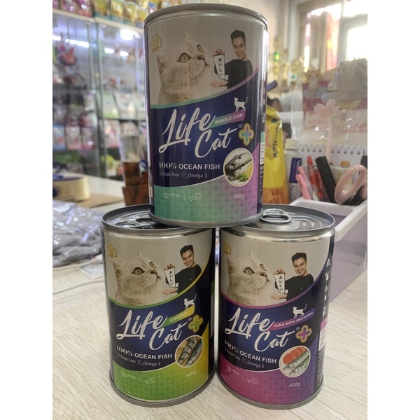 Jual Life Cat Plus 400gr Makanan Kaleng Kucing | Shopee Indonesia