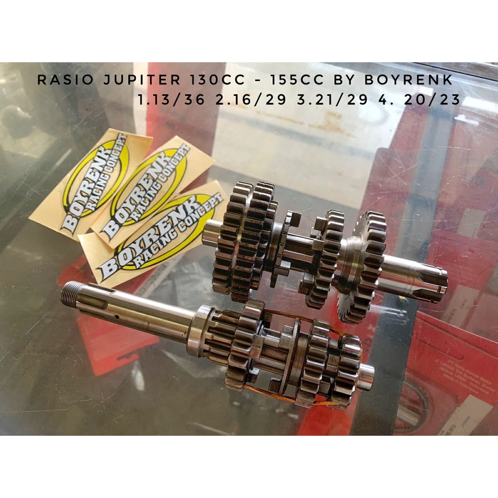 Jual RASIO RATIO JUPITER Z VEGA R CRYPTON CUSTOM RACING 130cc -155cc BY ...