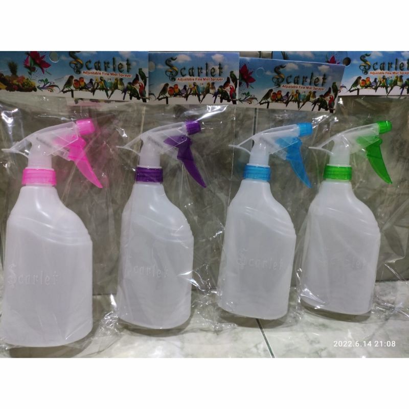 Jual Botol Semprotan Tanaman Sprayer 500 ml Single Piston Merk Scarlet ...