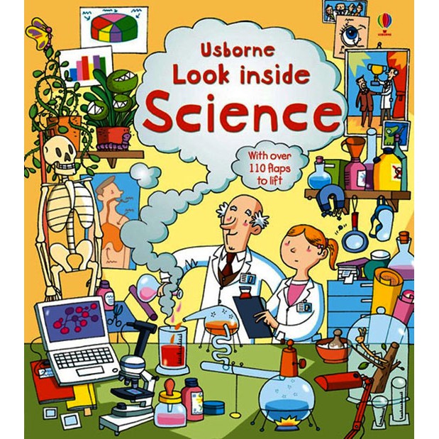 Jual (LTF-USB-LOOK-SCIE) Usborne Look Inside Science With Over 110 ...