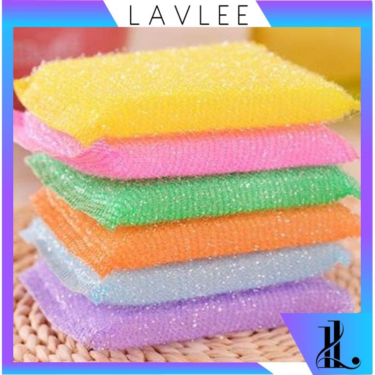 Jual {Lav - H875} Spons Cuci Piring Warna Warni / Spons Murah Import ...