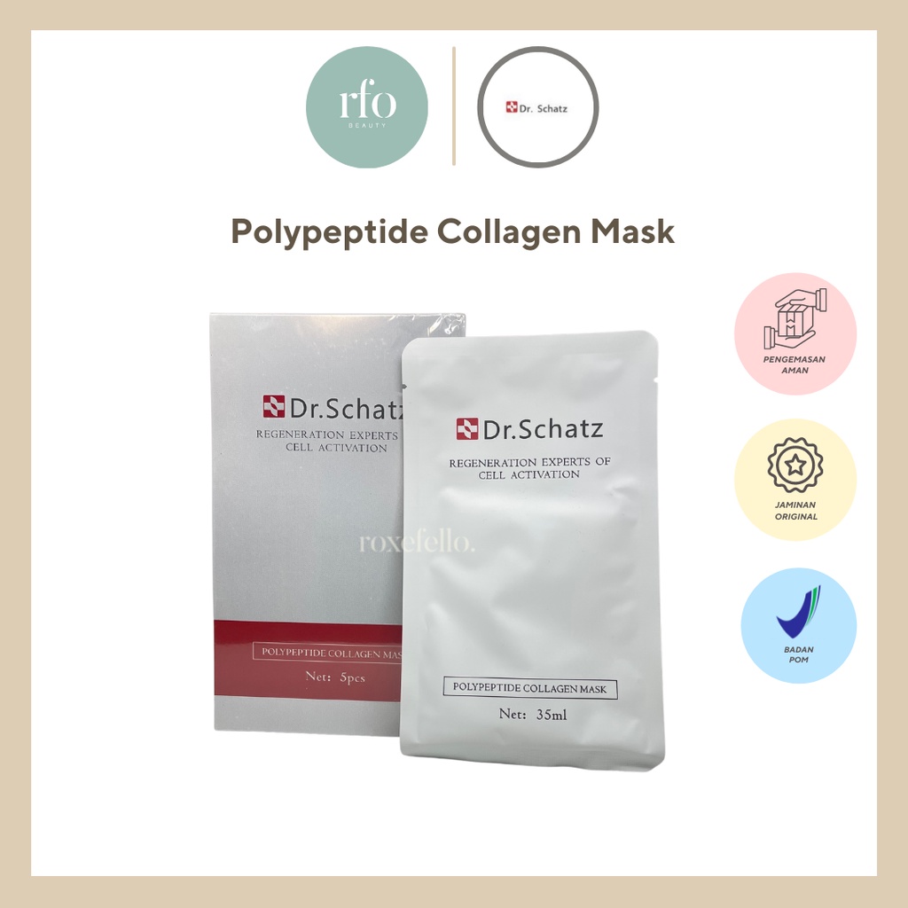 Jual Dr Schatz Polypeptide Collagen Mask | Shopee Indonesia