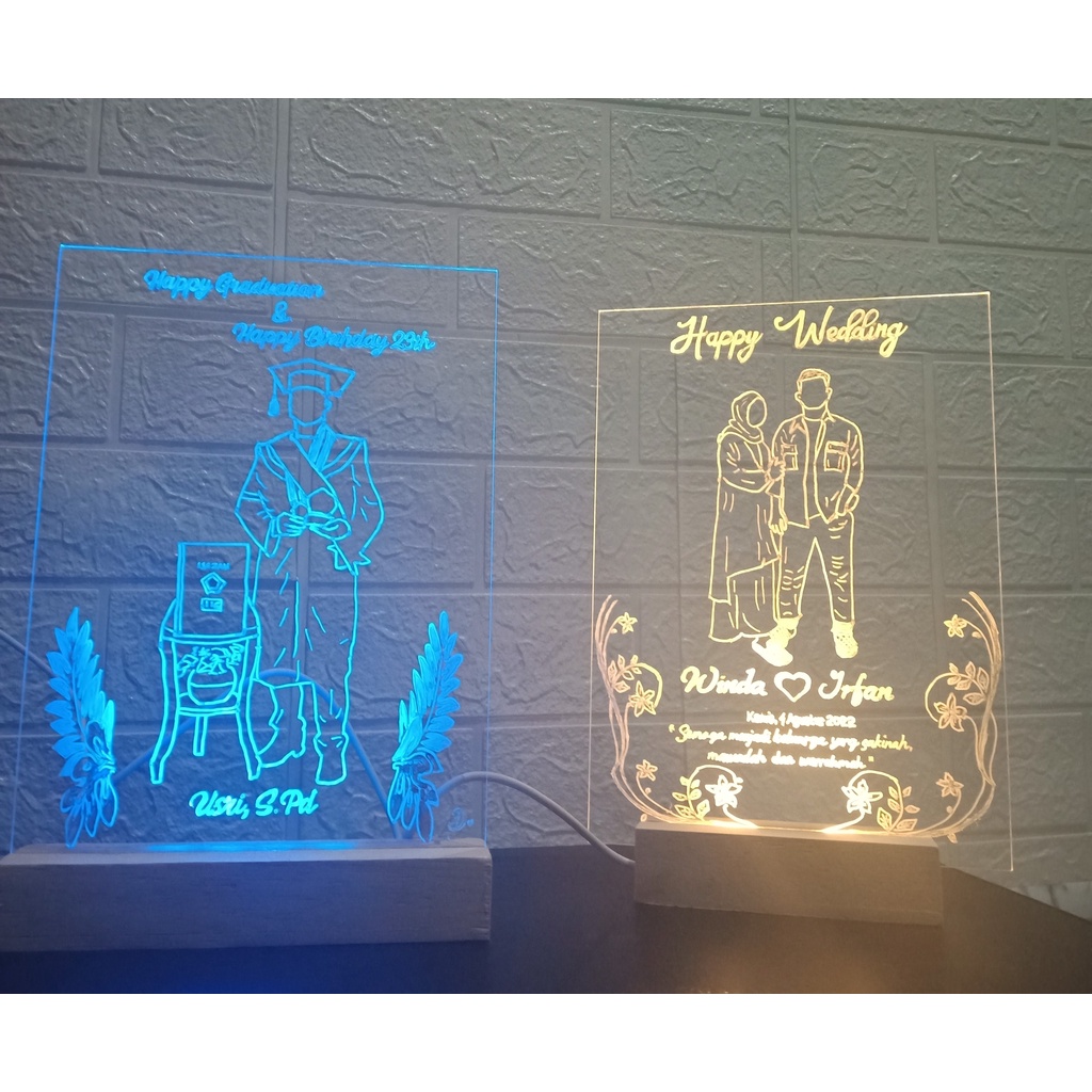 Jual LAMPU TIDUR AKRILIK CUSTOM MURAH UNTUK KADO ULANG TAHUN ... Jual LAMPU TIDUR AKRILIK CUSTOM MURAH UNTUK KADO ULANG TAHUN ...