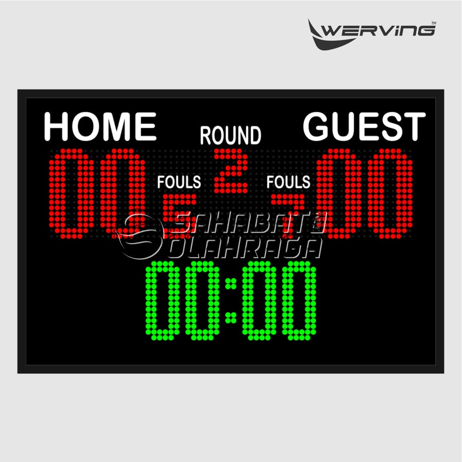 Jual Scoreboard Digital Futsal Basket | Papan Skor dan Timer Digital ...