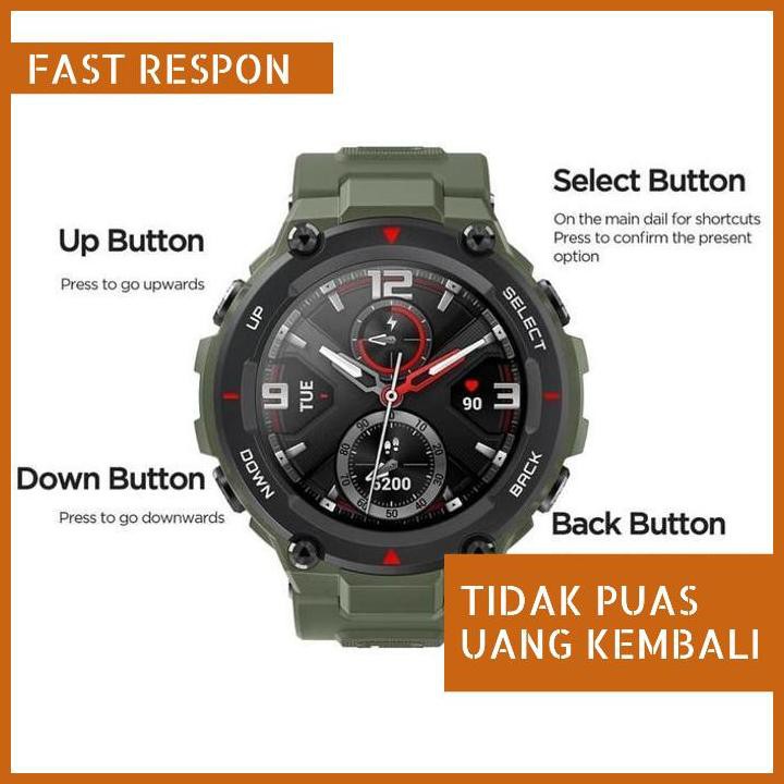 Jual TREND JAM TANGAN AMAZFIT T-REX SMARTWATCH GPS MILITARY STD SMART ...