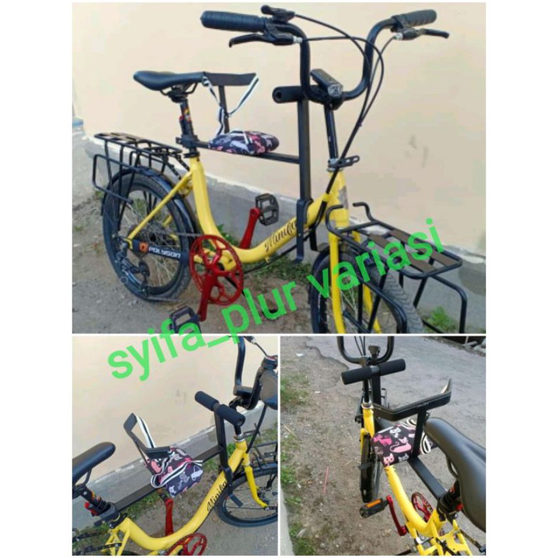 Jual boncengan depan anak sepeda minion safety | Shopee Indonesia