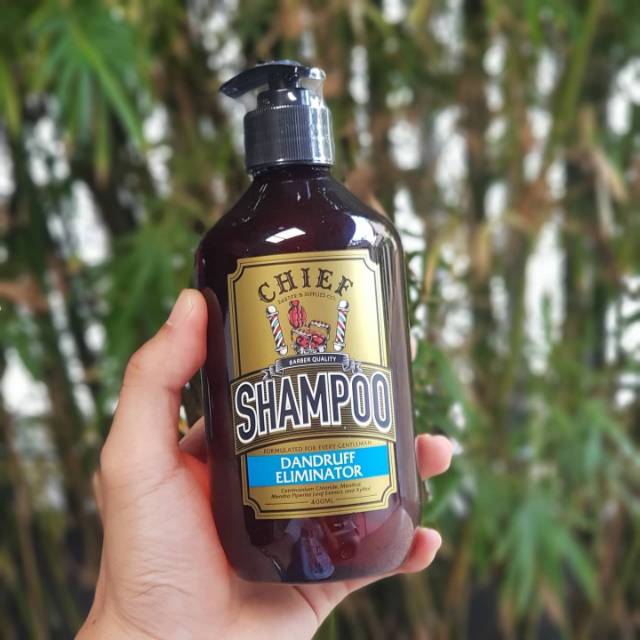 Jual CHIEF SHAMPOO DANDRUFF ELIMINATOR | Shopee Indonesia