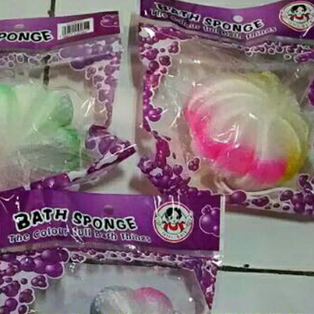 Jual Sponge utk mandi bentuk labu,lembut dan tahan lama | Shopee Indonesia