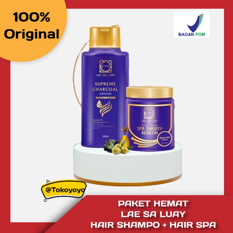 Jual Lae Sa Luay Hair Duo Kit ( Paket hemat Shampo + Hair Spa) | Shopee ...