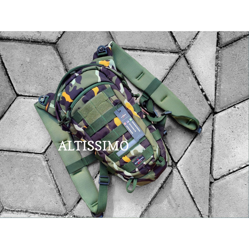 Jual Tas Hydropack Sepeda Tactical Army Polisi Militer Ransel Tentara Gowes Loreng TNI Altissimo ...