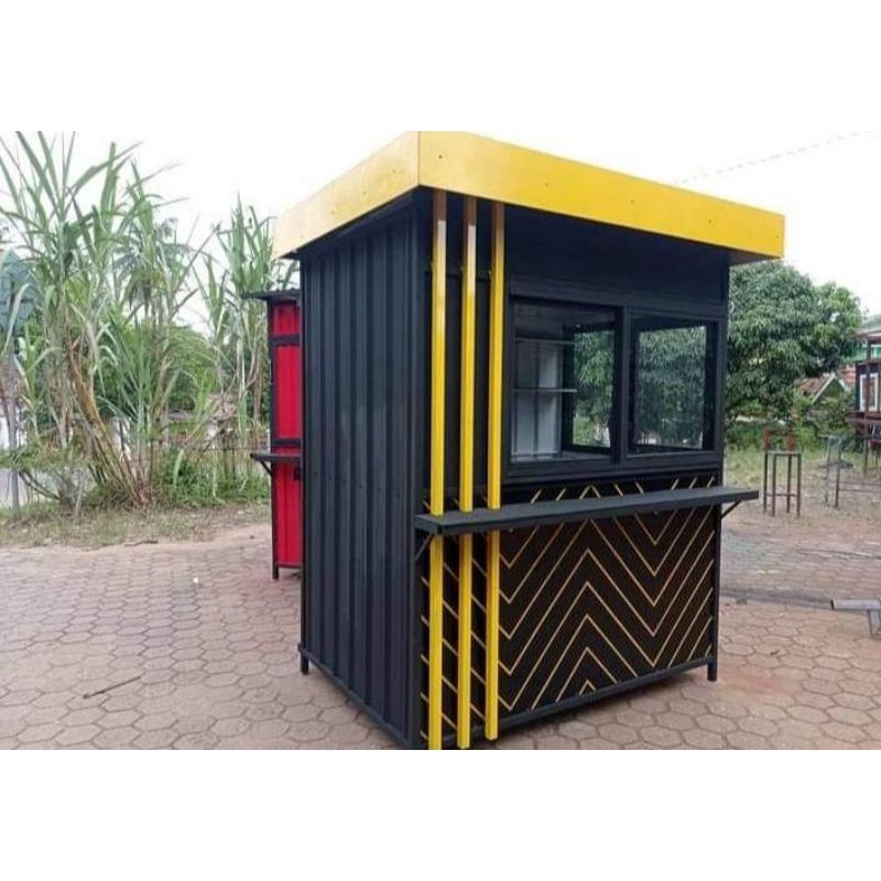 Jual warung box kontainer, booth container, booth semi container,turun ...
