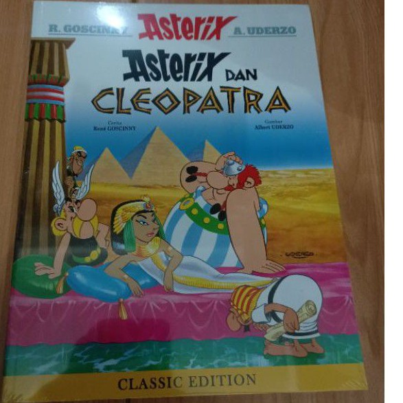 Jual komik lebar serial Asterix dan Cleopatra classic edition | Shopee Indonesia