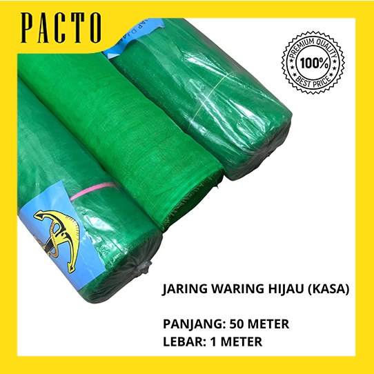 Jual Jaring Kasa Hijau Waring Hijau Jaring Proyek Waring Proyek 1 Roll | Shopee Indonesia