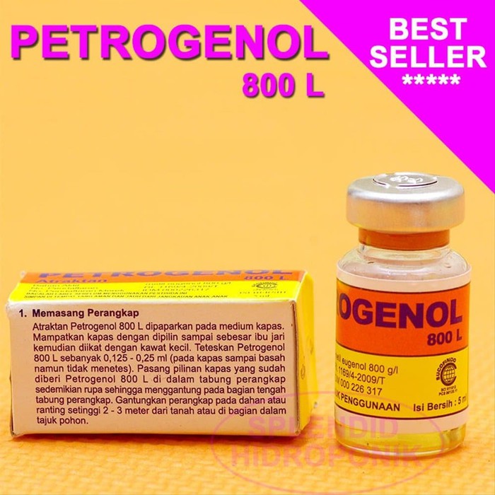 Jual Perangkap Lalat Buah Petrogenol 800L Atraktan 5ml | Shopee Indonesia