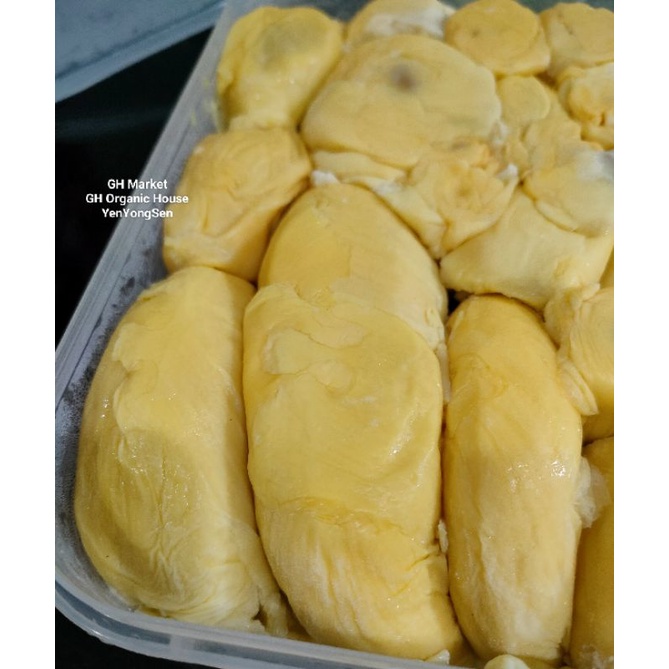 Jual Durian Premium +- 800gr Frozen /Daging Kuning Tebal Rasa Lezat Manis Creamy | Shopee Indonesia