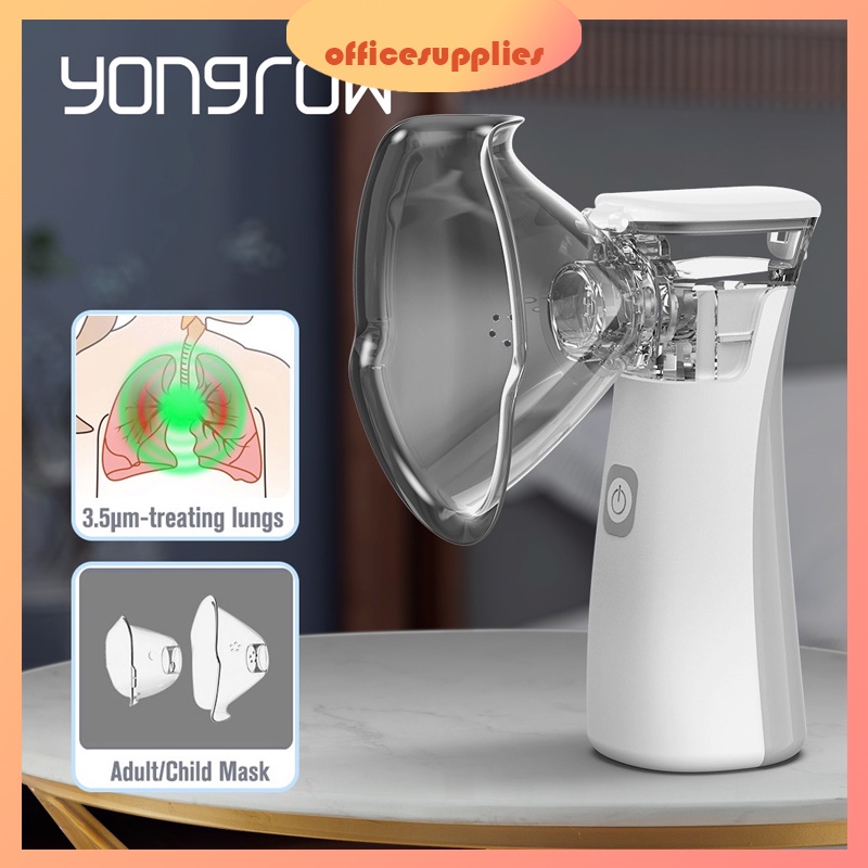 Jual Portable Alat Uap Bantu Pernafasan Asma Inhalasi/Nebulizer Portable- Alat Terapi Pernapasan ...