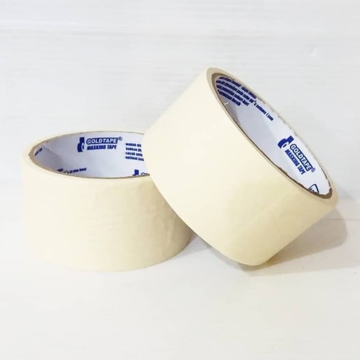 Jual Lakban Kertas Isolasi Duco Dico Masking Tape GOLDTAPE 48 mm 2 ...