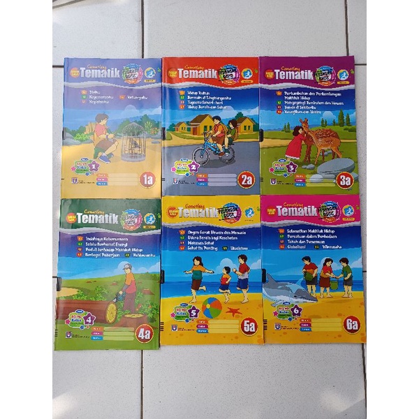Jual Buku Pegangan Guru LKS Cemerlang Tematik Kelas 1-6 Semester 1 ...
