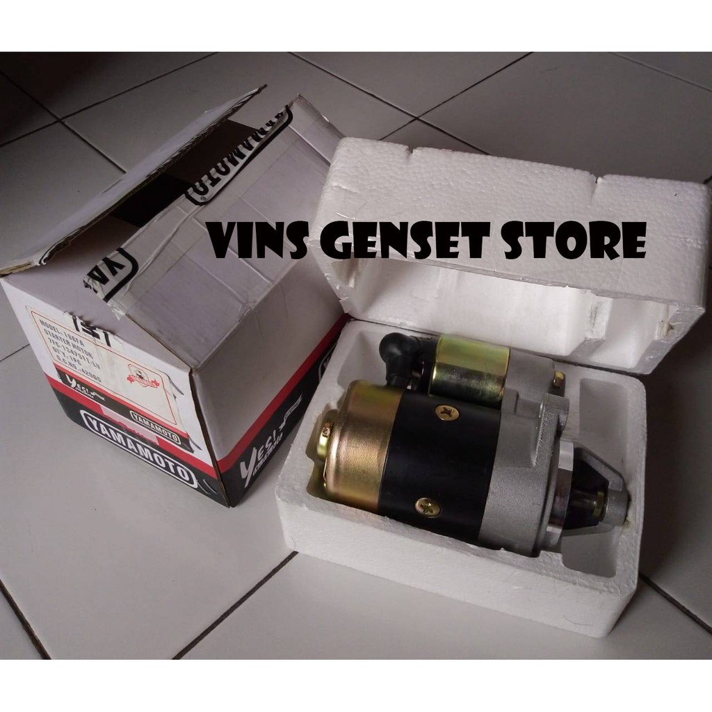 Jual Dinamo Starter Genset Silent untuk Genset 5000 Watt - 6500 Watt ...