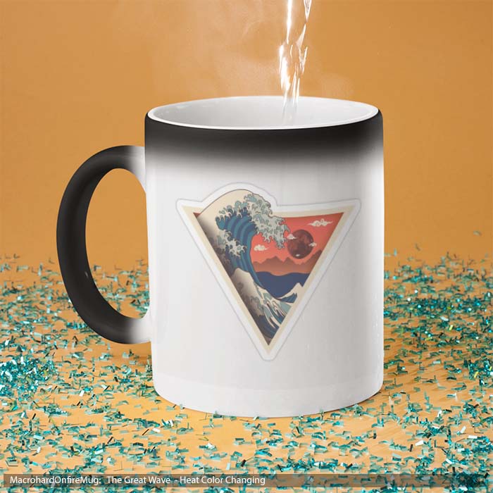 Jual Mug Magic The Great Wave | Shopee Indonesia