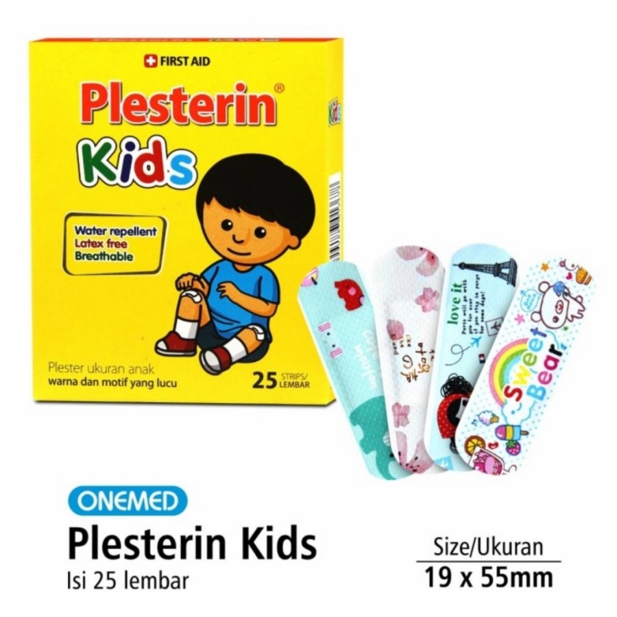 Jual Plesterin Anak Plesterin Kids Onemed Box Isi 25 Pcs Handyplast ...