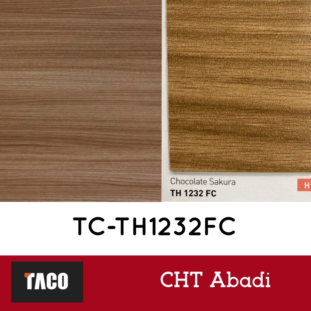 Jual TACO HPL Chocolate Sakura TH 1232 FC (HARGA BELUM TERMASUK ONGKOS ...