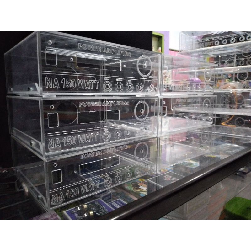 Jual box power acrylic custom 150 watt | Shopee Indonesia