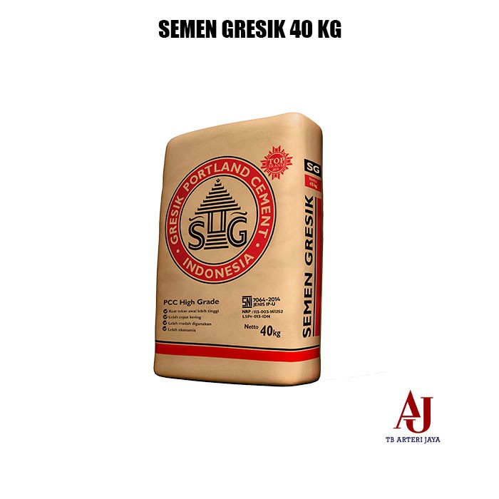 Jual Semen Gresik 40 KG Per Sak Semen Gresik Indonesia Portland Cement | Shopee Indonesia