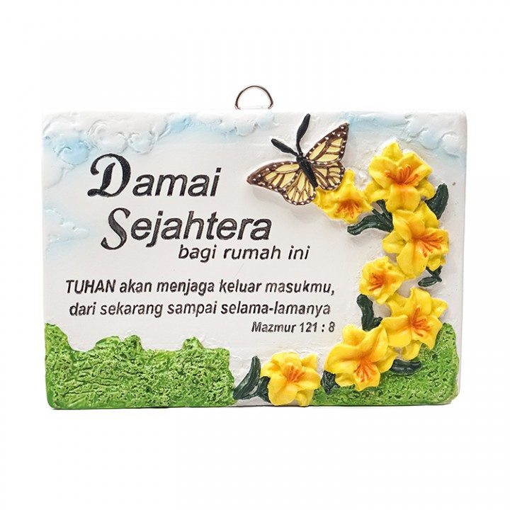 Jual Hiasan Dinding Damai Sejahtera - Pajangan Rohani - Hiasan Rohani ...