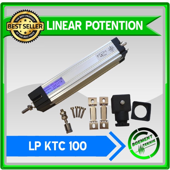 Jual Linear Potentiometer Position Sensor Electric Ruler 100mm | Shopee ...