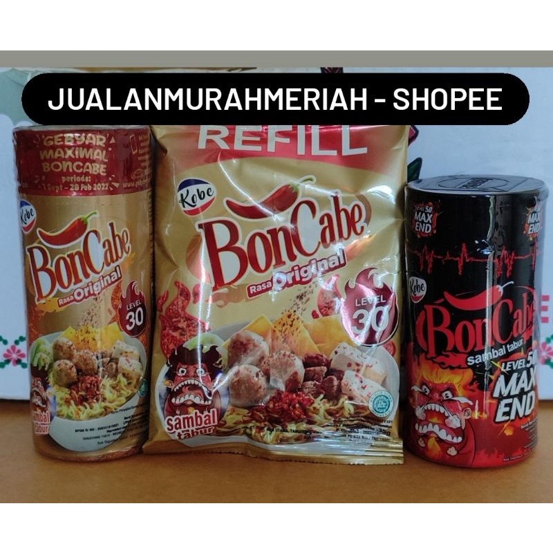 Jual Kobe BonCabe Level 30 BonCabe Level 50 | Shopee Indonesia