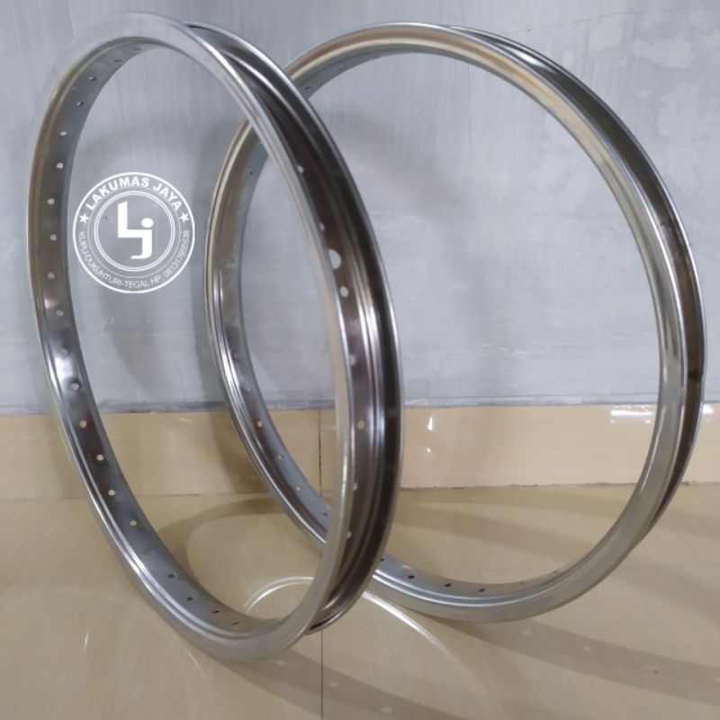 Jual VELG SEPEDA 18 INCH / RIM RIMS UKURAN 18 ISI LUBANG 20 HOLE RUJI ...