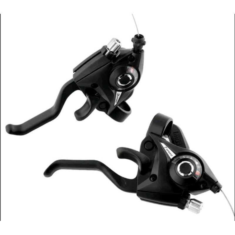 Jual Termurah !!! Shifter Operan Sepeda 3 SP x 7 / 8 Speed 3sp Kiri 7Sp ...