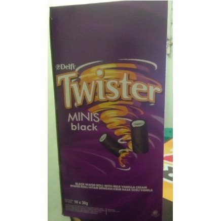 Jual Delfi twister minis black box isi 10 Pack / 30g | Shopee Indonesia