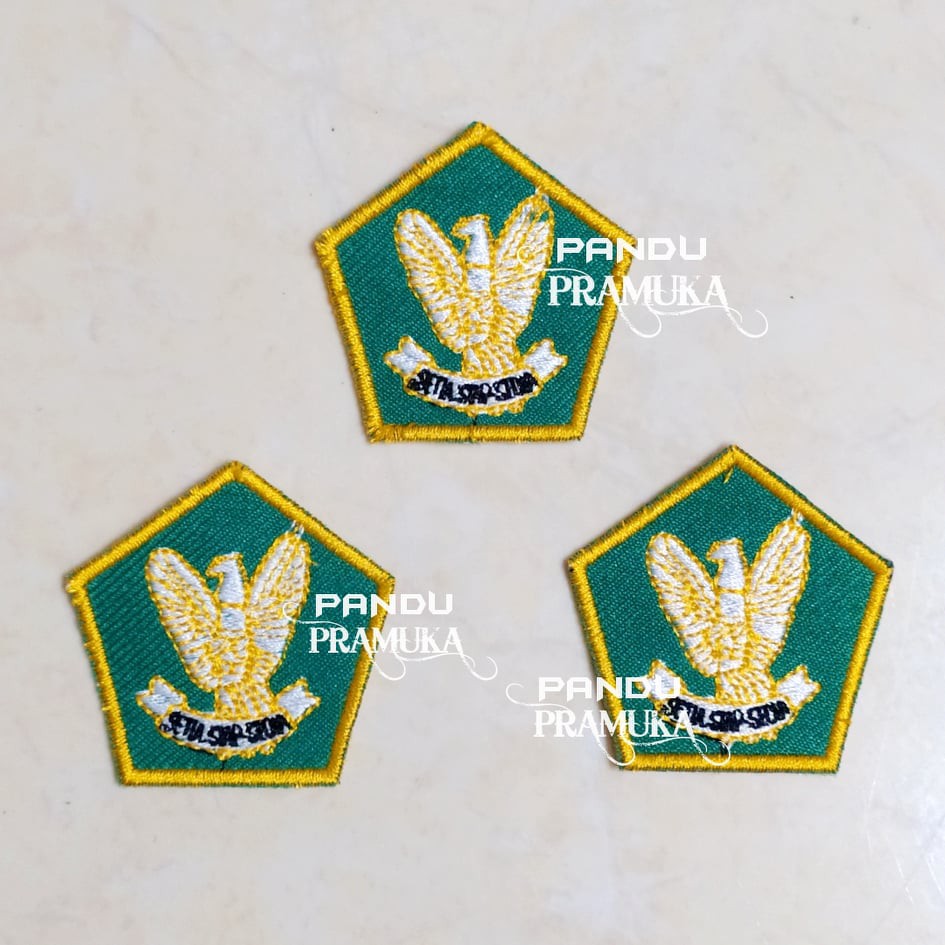 Jual Beli DUA Lebih MURAH !!! bed bordir pramuka garuda harian siaga ...