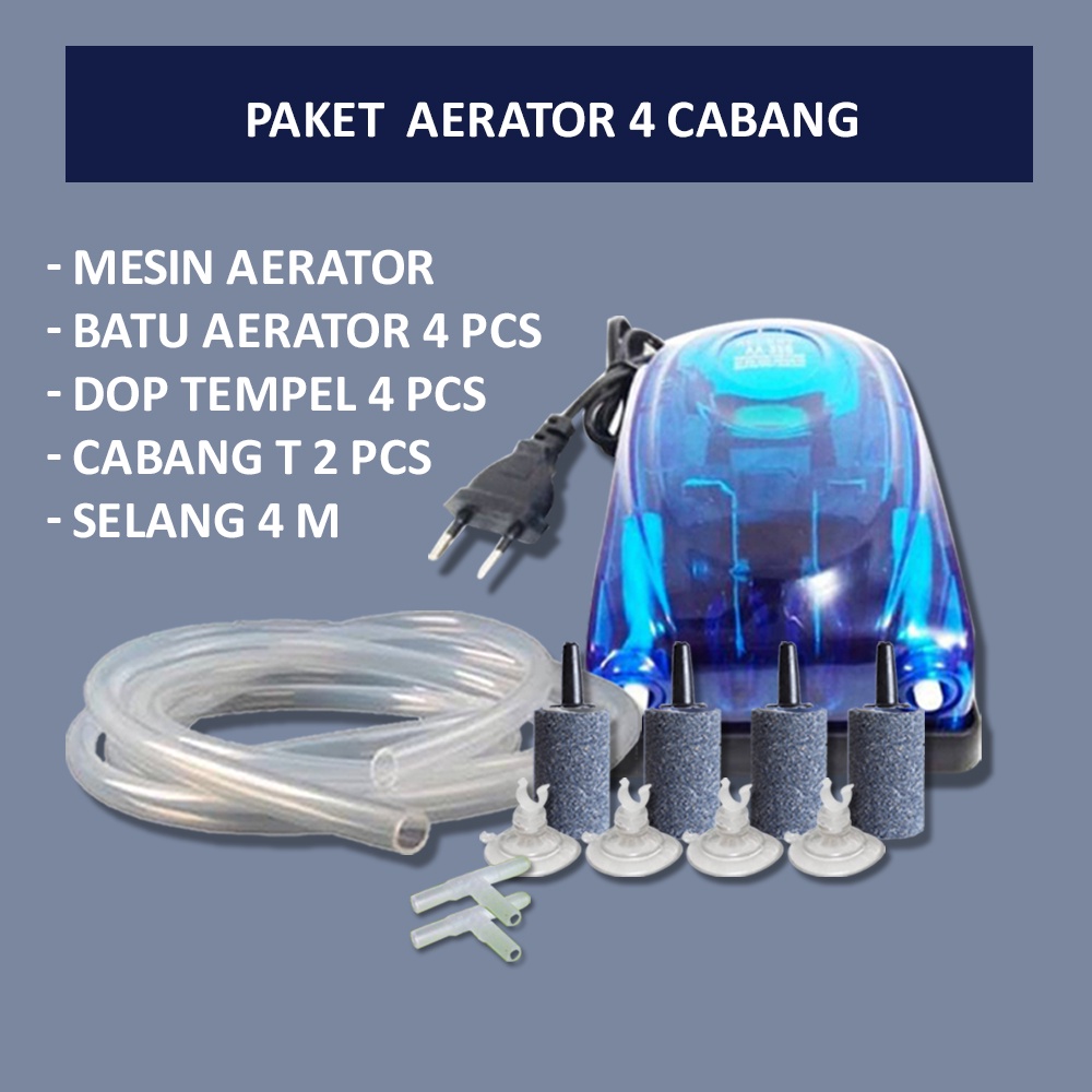 Jual PAKET MESIN AERATOR 2 LUBANG / PAKET 2 CABANG / PAKET 4 CABANG ...
