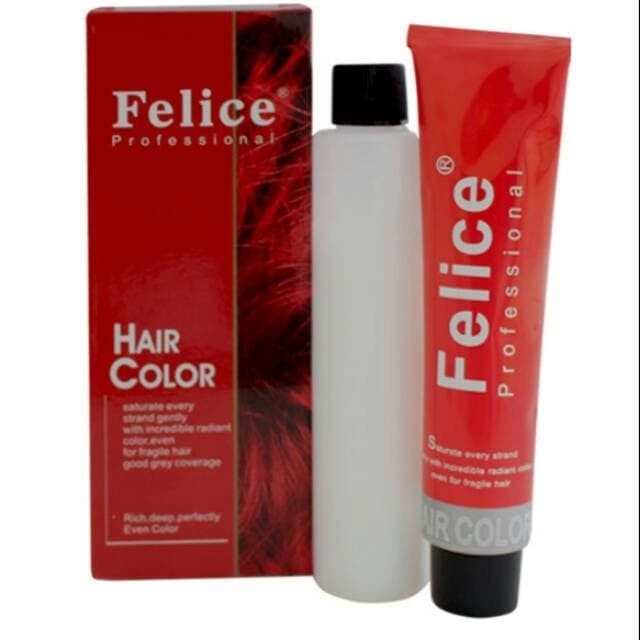 Jual FELICE HAIR COLOR 60ML / PEWARNA RAMBUT | Shopee Indonesia