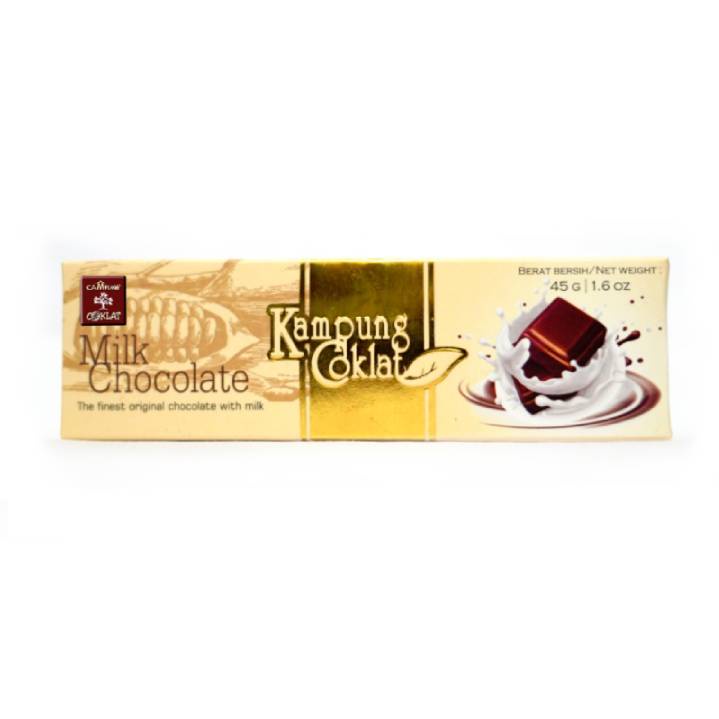 Jual COKELAT BAR MILK 45 GRAM - KAMPUNG COKLAT | Shopee Indonesia