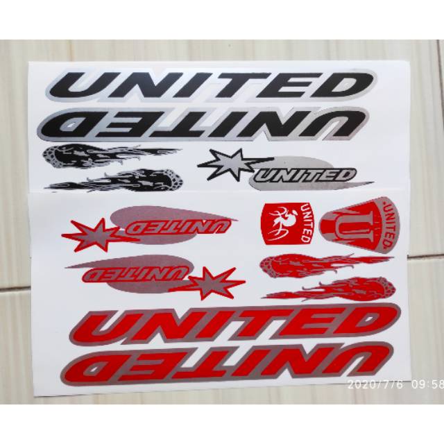 Jual Stiker Decal Sepeda United | Shopee Indonesia