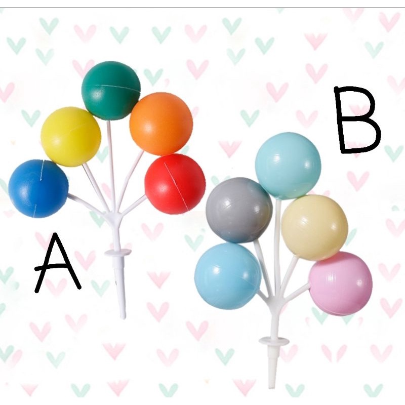 Jual topper balon/topper kue/balon/topper balon/topper princess/topper ...