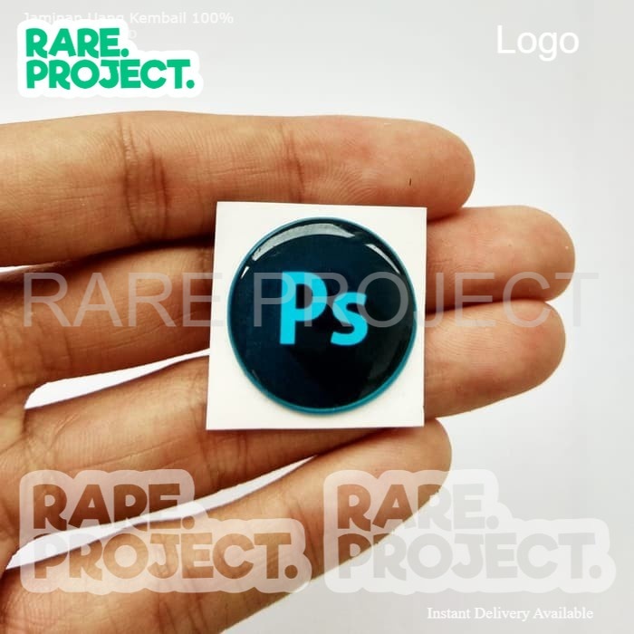 Jual ADOBE PHOTOSHOP Emblem Stiker Resin Aksesoris Casing PC dan laptop ...