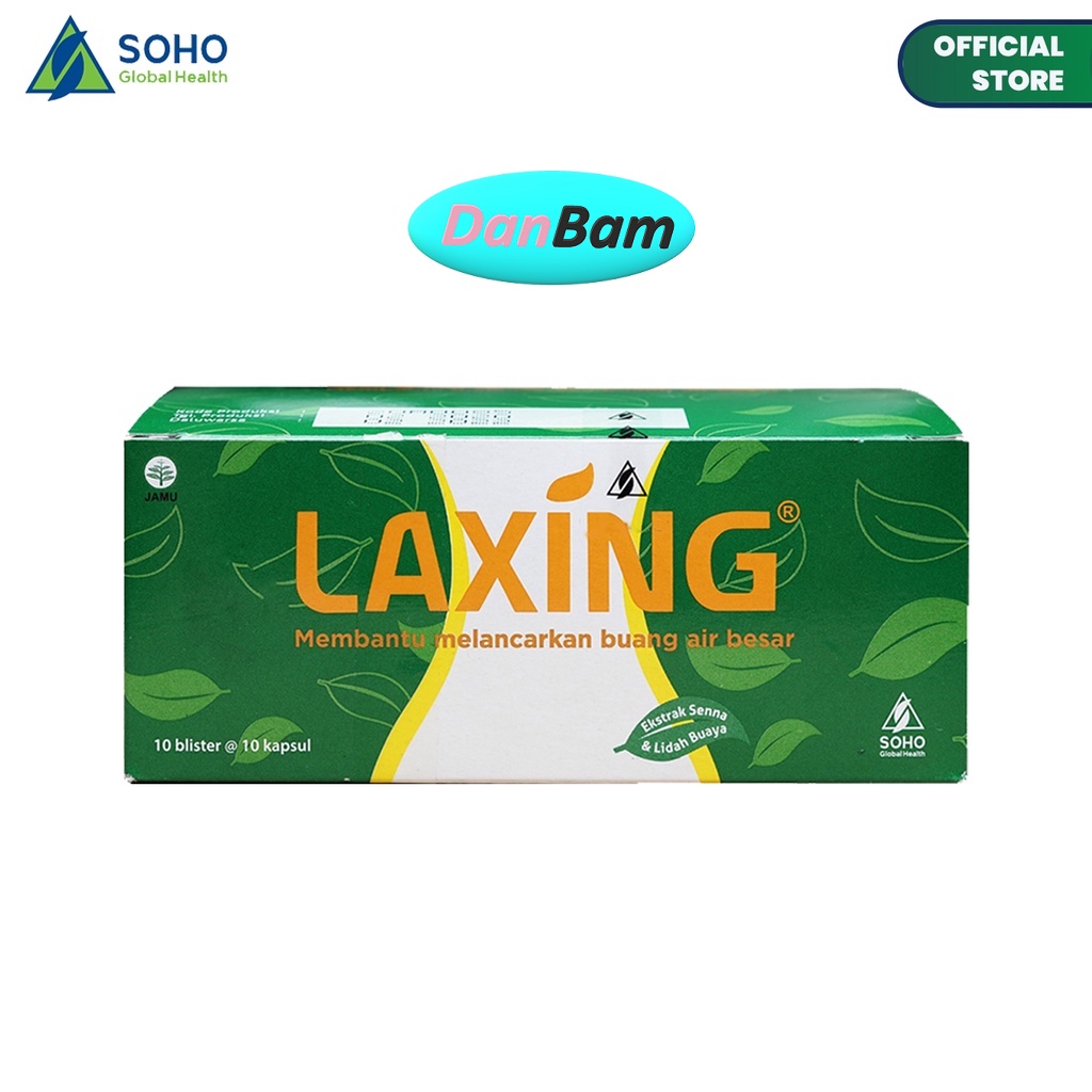 Jual Laxing melancarkan BAB 10 Blister @10 Kapsul | Shopee Indonesia