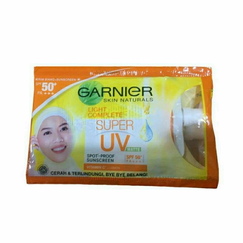 Jual Garnier Light Complete Super UV Matte Spot-Proof Sunscreen SPF 50 ...