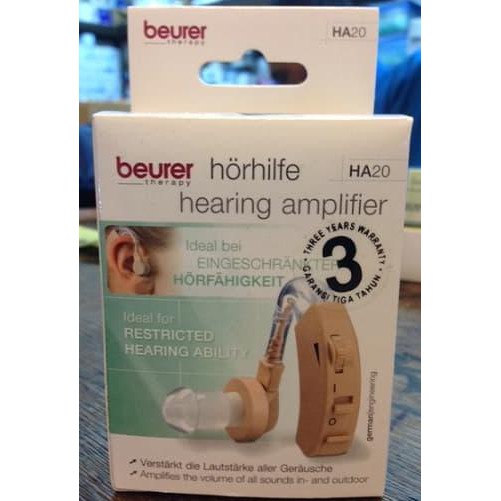 Jual ALKES - Hearing Aid Beurer HA-20 / Alat Bantu Dengar Made In Germany | Shopee Indonesia