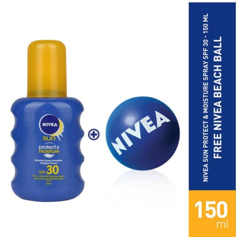 Jual Nivea Sun Protect Moisture Face & body Sun Block SPF-30 PA ...