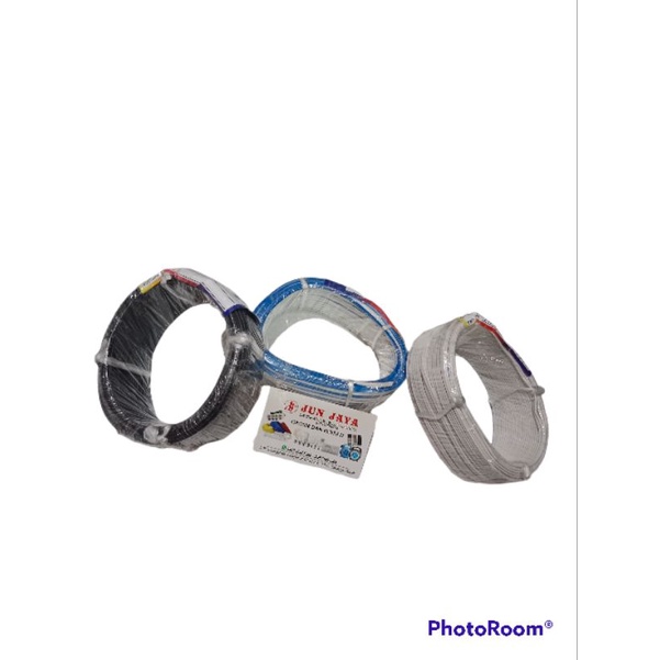 Jual Kabel serabut 2x10 isi 2/Mika Kabel Twin Round 1roll (25 METER ...