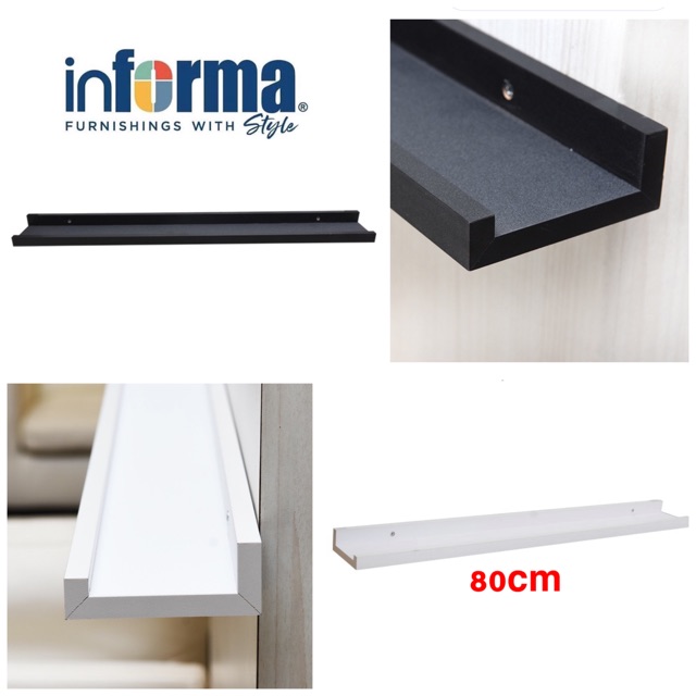 Jual INFORMA DISKON Ambalan Rak Dinding Lebih Panjang dari MOSSLANDA ...