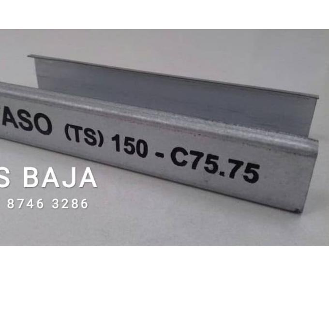 Jual 4.4 STOK READY BAJA RINGAN C 75 X 35 X 0,75 TASO FULL | Shopee ...