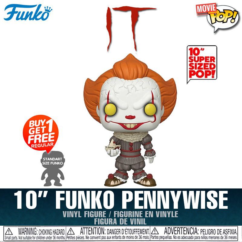 Jual Funko POP! Movies: IT Chapter 2 Two - Pennywise 10" | Shopee Indonesia